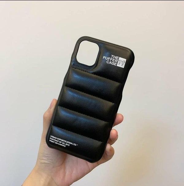 The Puffer Case (Negro) - trustworld2022